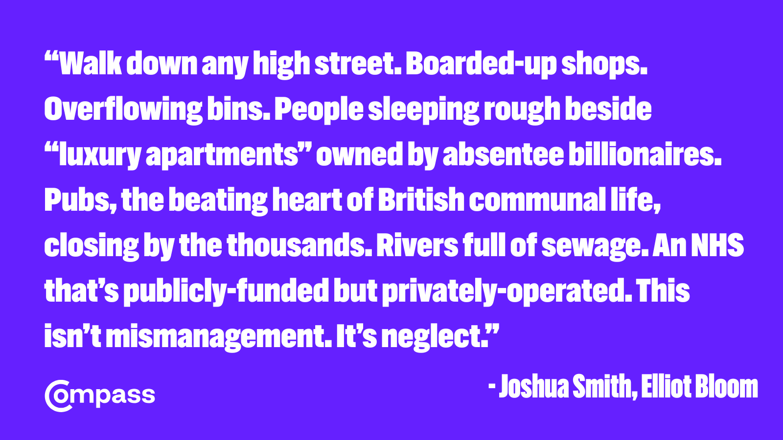 A Britain Worth Fighting For - Compass